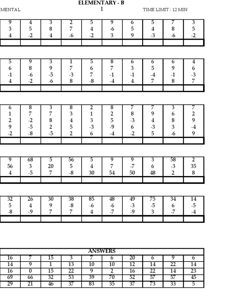 Abacus Multiplication Worksheets Free Printable Abacus Multiplication Worksheets Free Printable