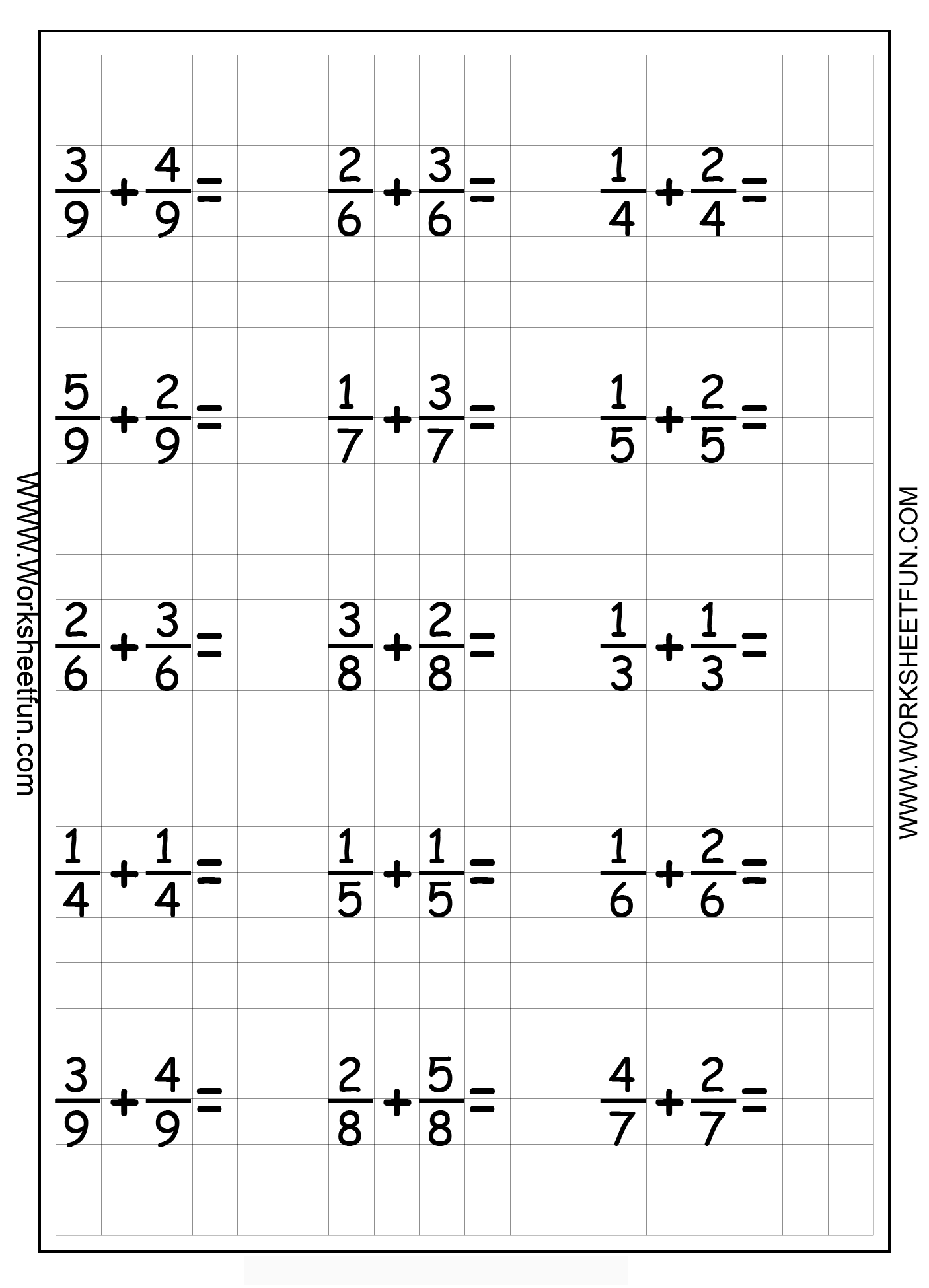 Comparing Fractions Using Cross Multiplication Worksheets Free Printable Comparing Fractions Using Cross Multiplication Worksheets Free Printable