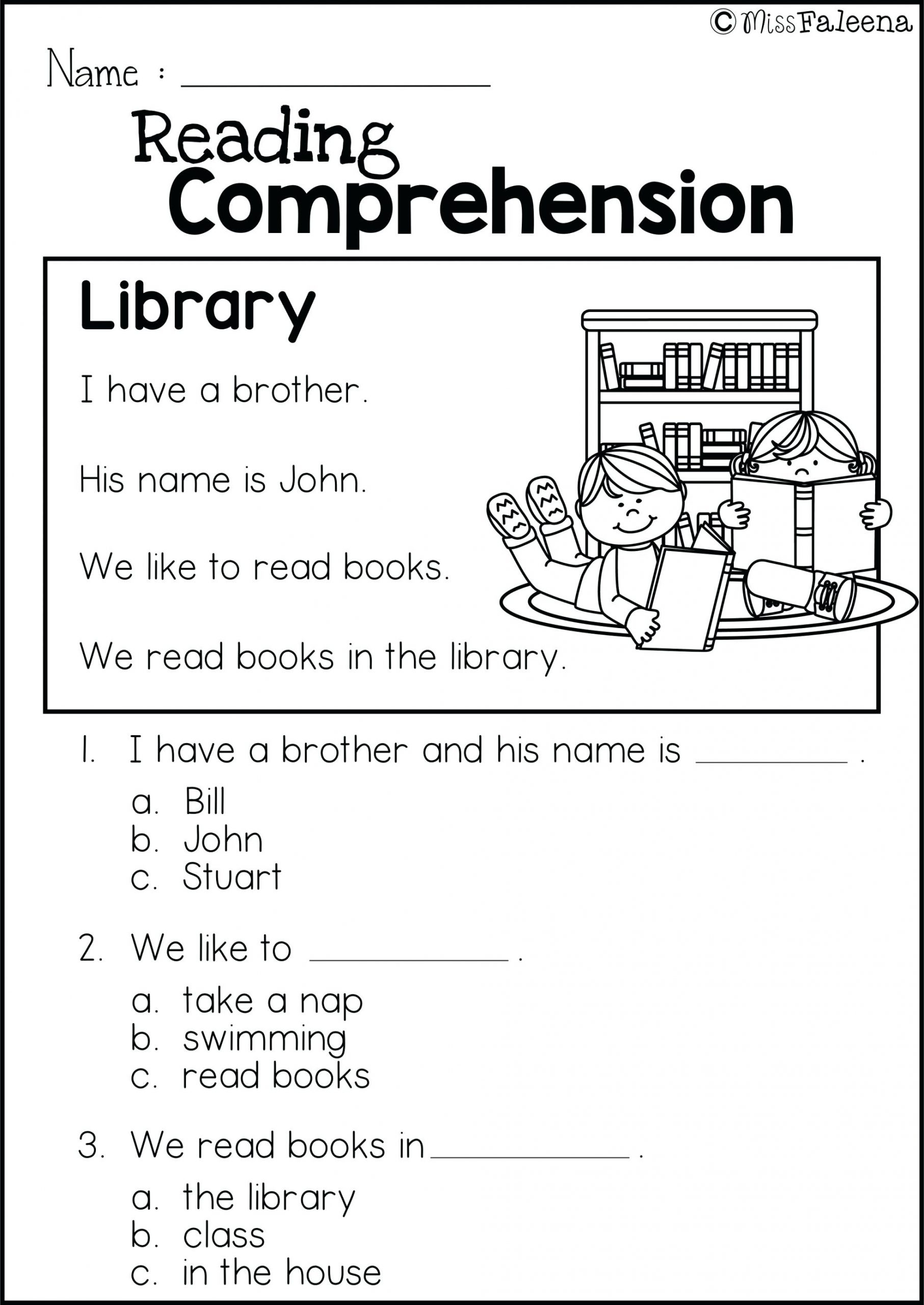 Reading Comprehension 4th Grade Worksheets Reading Comprehension 4th Grade Worksheets