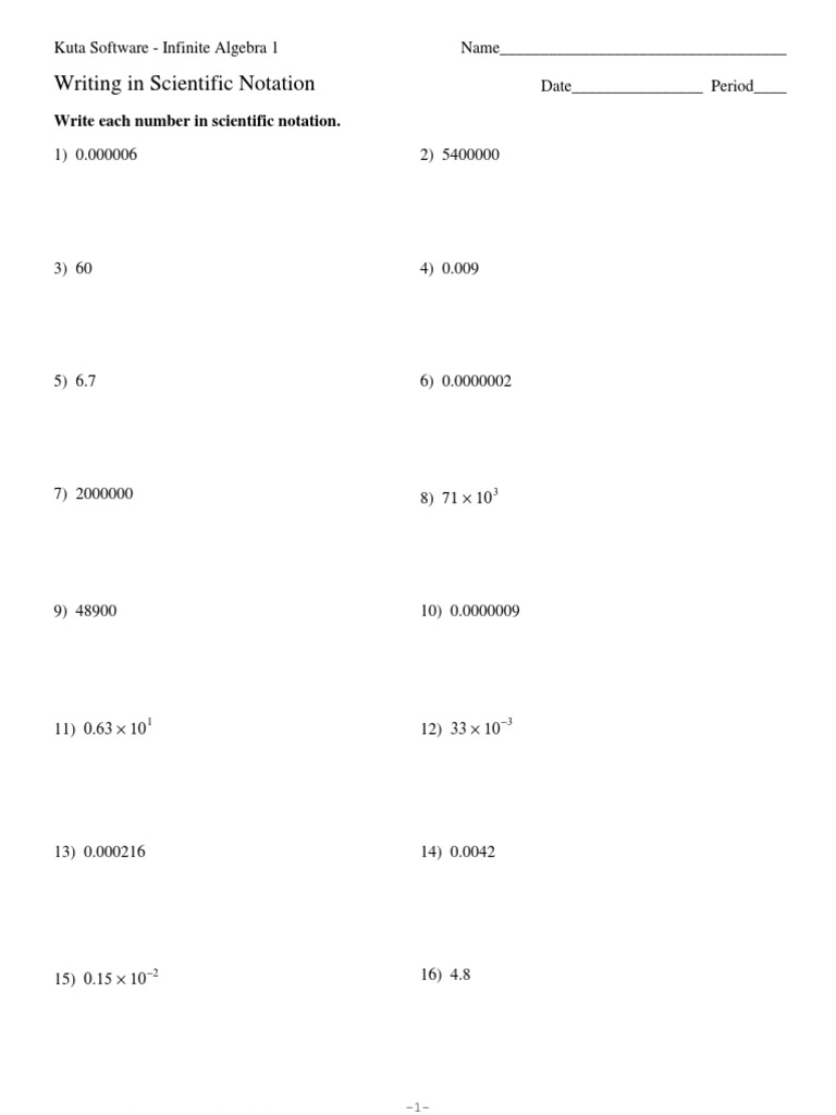 Scientific Notation Addition Subtraction Multiplication Division Scientific Notation Addition Subtraction Multiplication Division