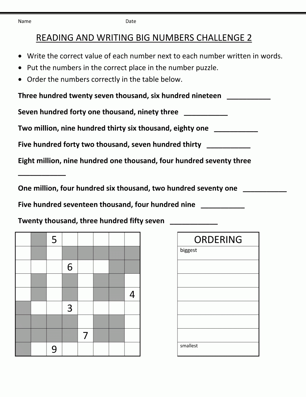 4th Grade Math Comprehension Worksheets Free Printable 4th Grade Math Comprehension Worksheets Free Printable