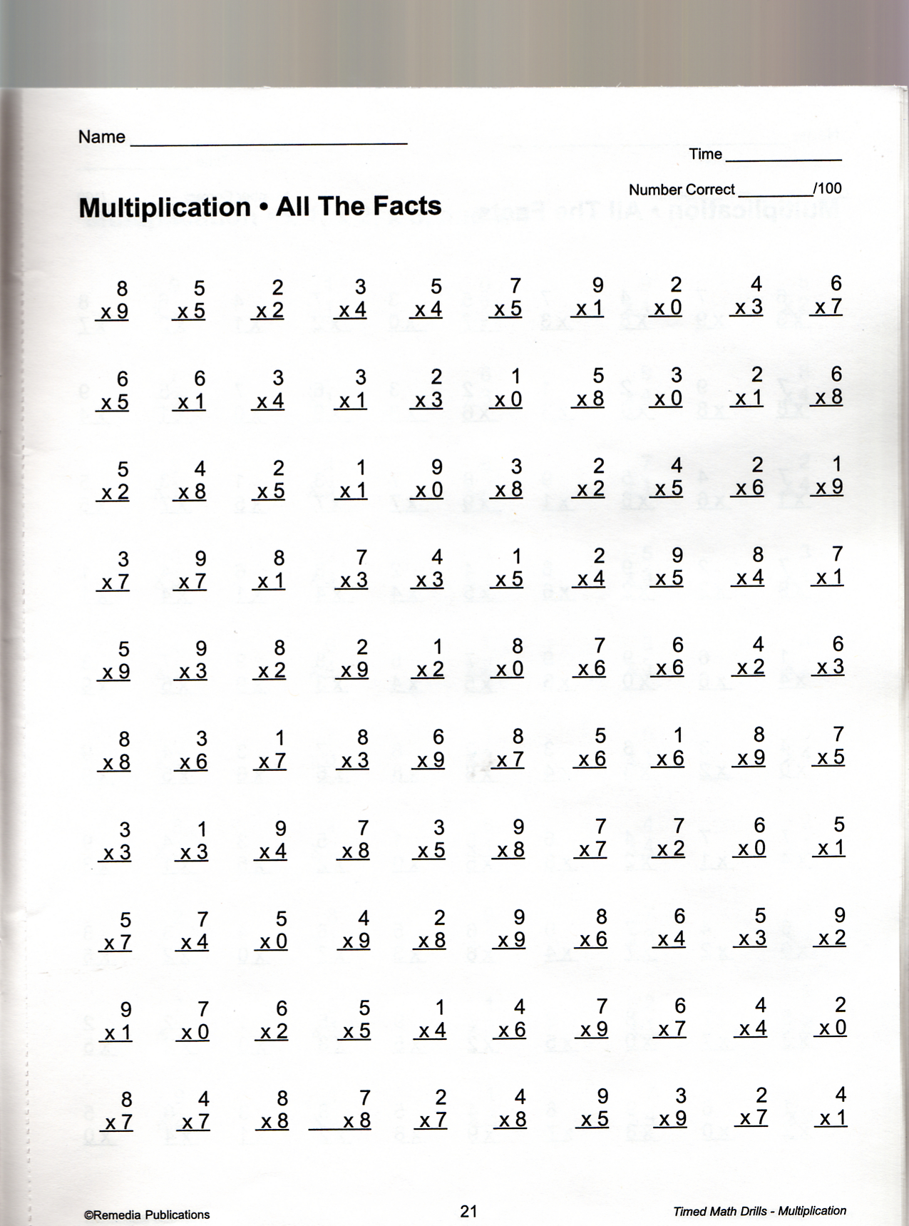 Hard Multiplication Worksheets Free Printable Hard Multiplication Worksheets Free Printable